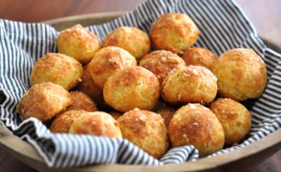 Gougeres with Black Truffle Butter Recipe | D'Artagnan
